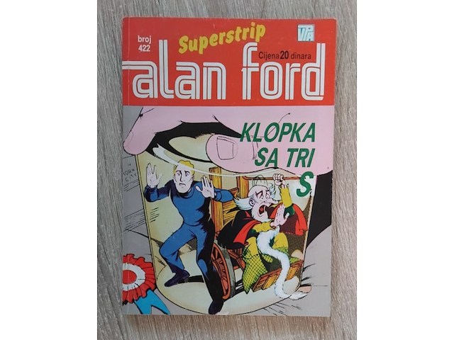 Alan ford Vjesnik 422 Klopka sa tri S