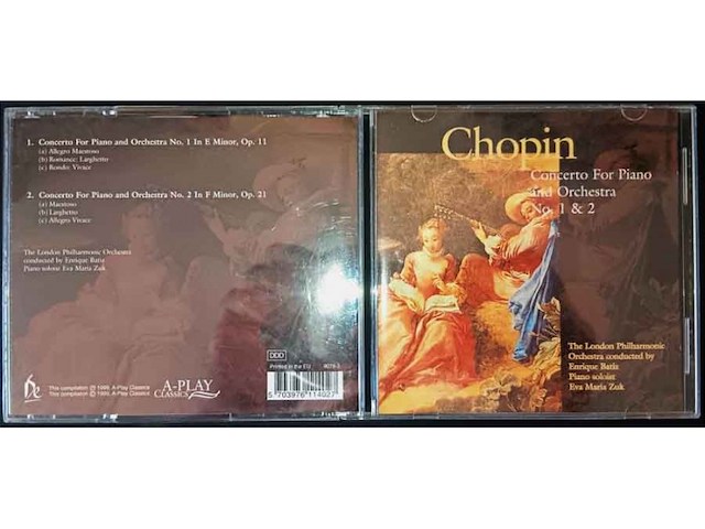 Chopin-Concerto for Piano and Orch.No1&;2 EU CD (1999)