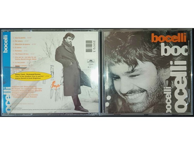 Andrea Bocelli-Bocelli Made in Germany CD