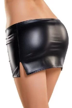 Wetlook Skirt Black S, 9550132