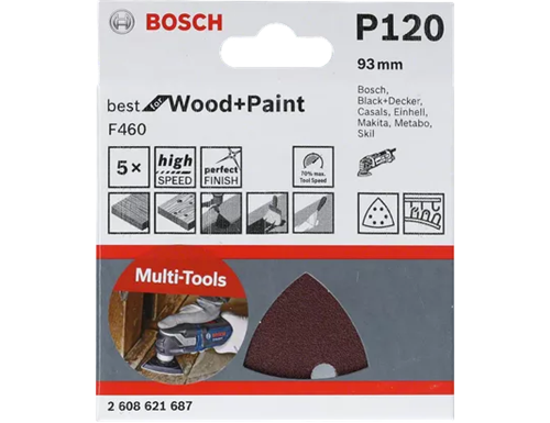 BOSCH Bosch sanding sheet f 460 g 60 93mm