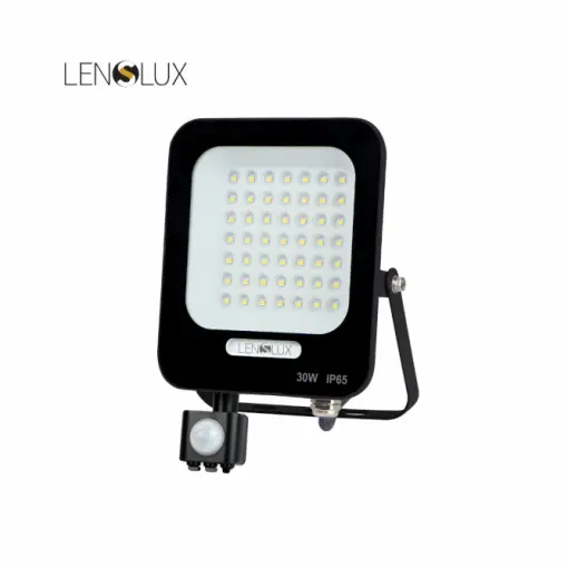 LensLux IK03 LED Reflektor senzor, 30W, 6500K, Crni