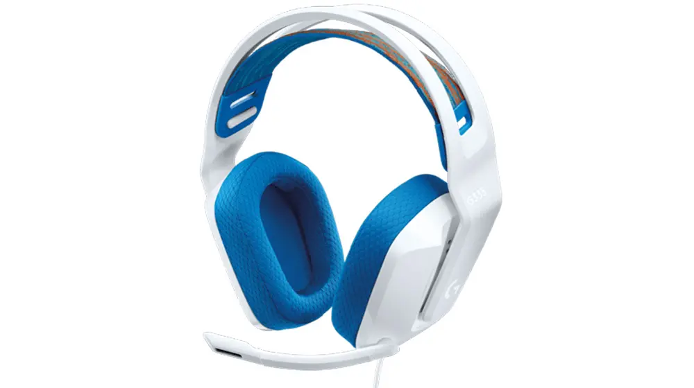 Logitech G335 Bežične slušalice, 240 W, Bela