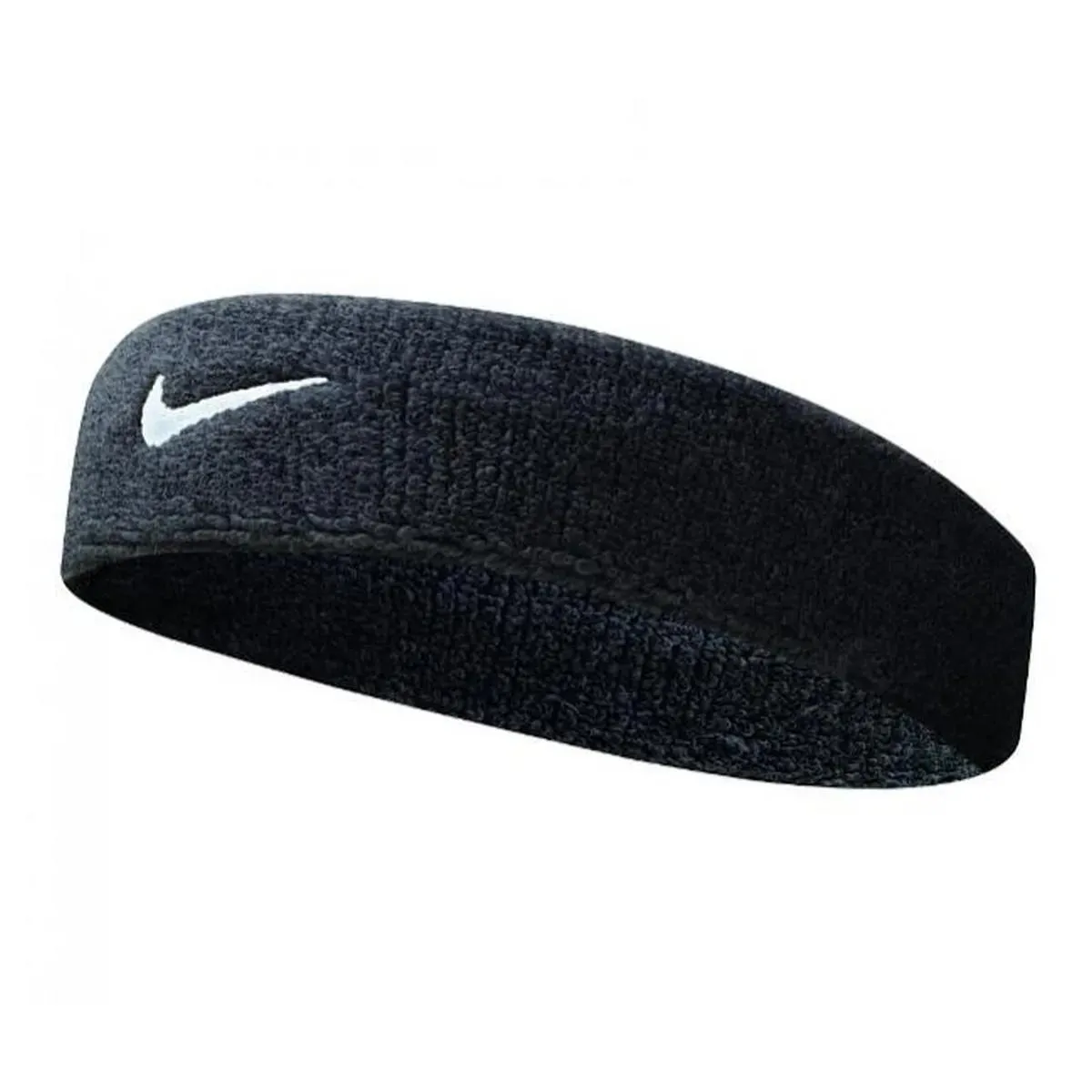 JR NIKE TRAKA ZA GLAVU NIKE SWOOSH HEADBAND BLACK/WHITE