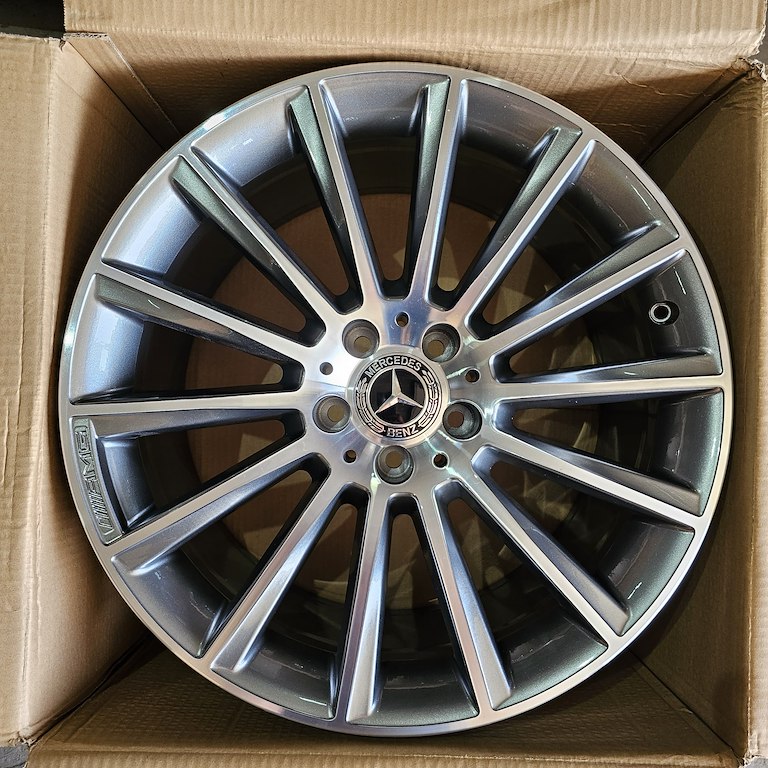 ORIGINAL ALU FELNE ZA MERCEDES
9.5/8.5J x19 ET48/34.5 5X112