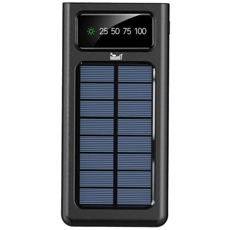 MeanIT Solarni prenosni punjač sa lampom, 10.000 mAh - P1