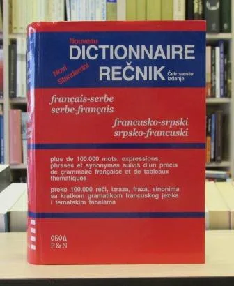 NOVI STANDARDNI REČNIK : FRANCUSKO-SRPSKI / SRPSKO-FRANCUSKI