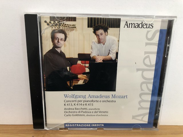 Wolfgang Amadeus Mozart, Andrea Bacchetti, Orchestra Di