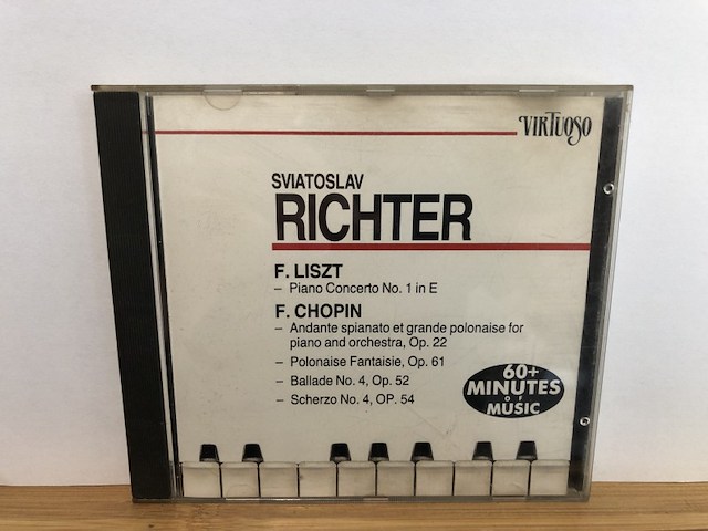 Sviatoslav Richter, F. Liszt, F. Chopin – Piano Conce