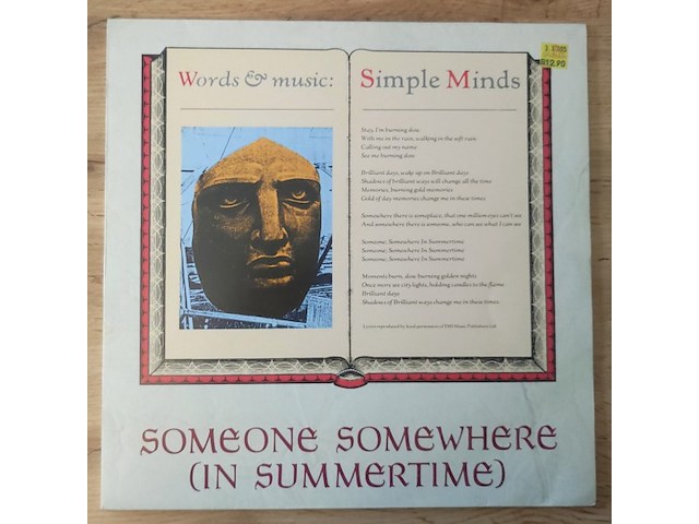 Simple Minds – Someone Somewhere (In Summertime)