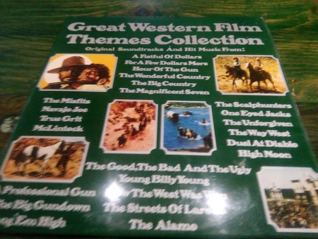 GREAT WESTERN FILM THEMES COLLECTION 2LP