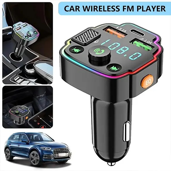 Bluetooth FM transmiter za auto 20W