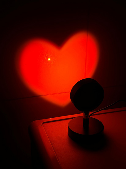 Srce projektor lampa nova