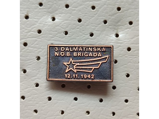 Značka Treća Dalmatinska brigada
