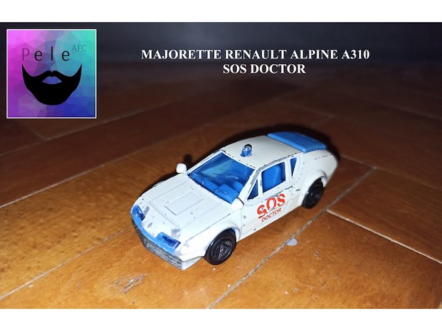 Majorette Renault Alpina A310 SOS Doctor