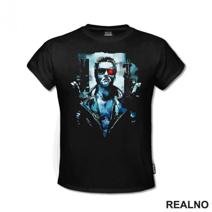 TERMINATOR - BLUE - FILMOVI - MAJICA