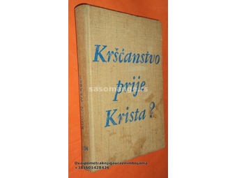 Kršćanstvo pre krista Eugen Werber (OL)