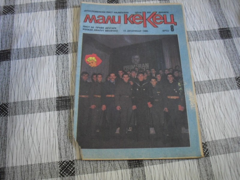 MALI KEKEC BROJ 8 IZ 1988 GODINE