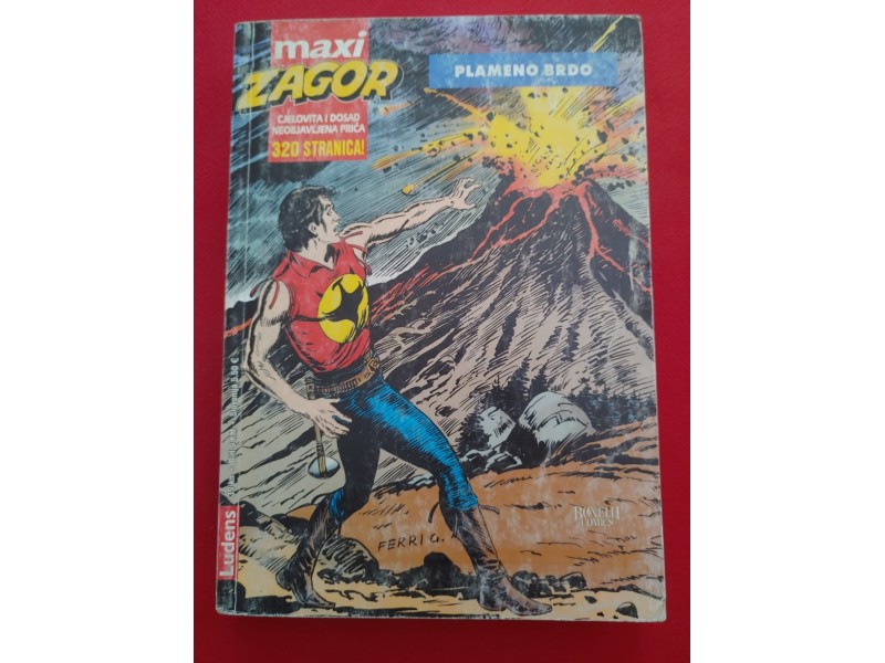 Zagor MAXI (Ludens) - br. 9 - Plameno brdo