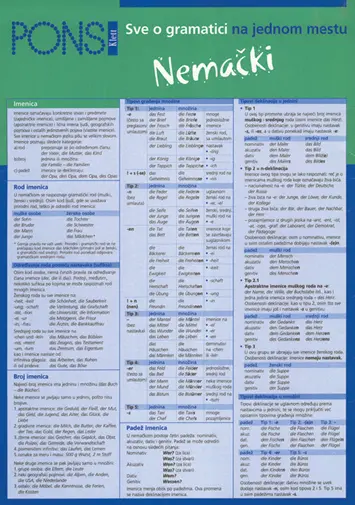 Pons: sve o gramatici - nemački