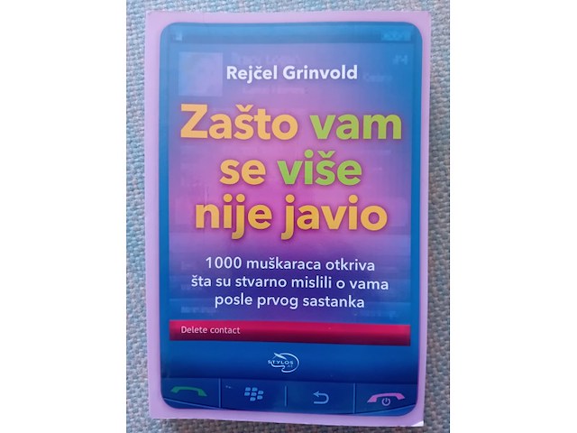 Rejčel Grinvold Zašto vam se više nije javio