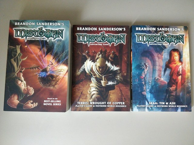 Mistborn Adventure Game RPG + 2 ekspanzije