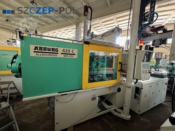 Mašina za kalup za ubrizgavanje
Arburg 420C 800-250