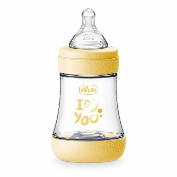 Chicco P5 Plastična flašica, 150ml, Žuta