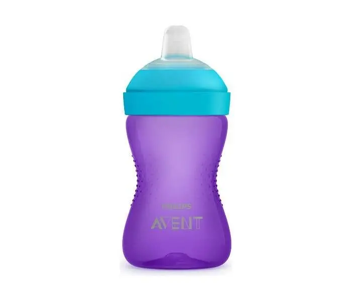 PHILIPS AVENT Šolja sa mekanim kljunom 300ml ljubičasta