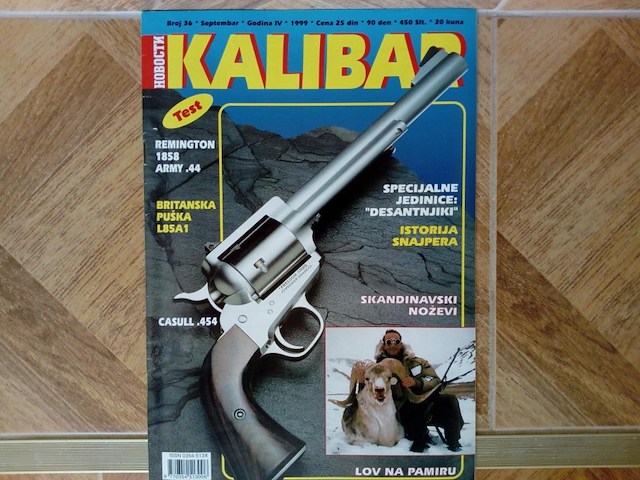 Kalibar - broj 36 - septembar 1999.