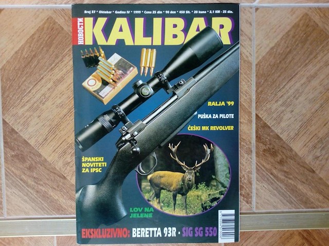 Kalibar - broj 37 - oktobar 1999.