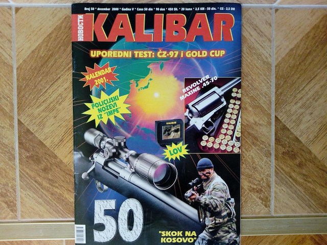 Kalibar - broj 50 - decembar 2000.