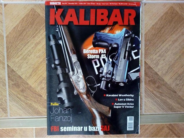 Kalibar - broj 181 - novembar 2011.