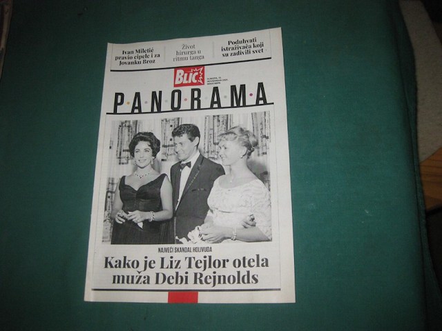 Blic Panorama br.8876 (2021.) Eizabet Tejlor