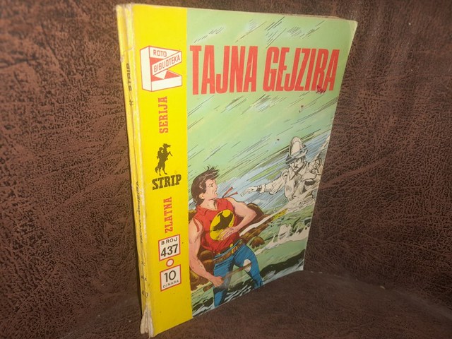 ZLATNA SERIJA ZS 437 - ZAGOR - TAJNA GEJZIRA