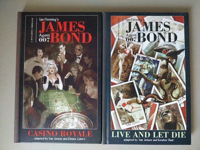 James Bond Casino Royale + Live and Let Die