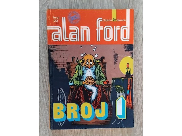 Alan Ford vjesnik 258 BROJ 1