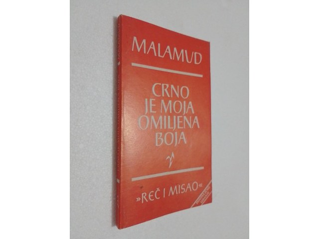 CRNO JE MOJA OMILJENA BOJA - MALAMUD