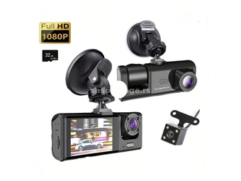 3 sigurnosne Kamere za automobil za snimanje i nocnim snimanjem