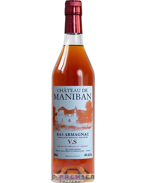 Castarède Bas Armagnac Château de Maniban V.S. 0.70l