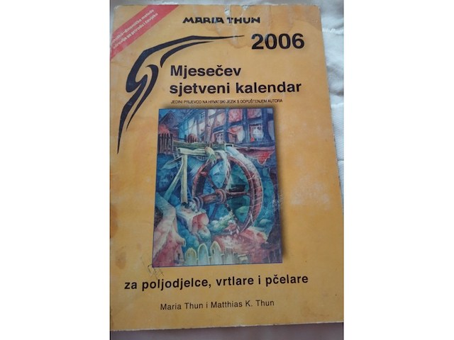 Mesecev sjetveni kalendar Marija Thun