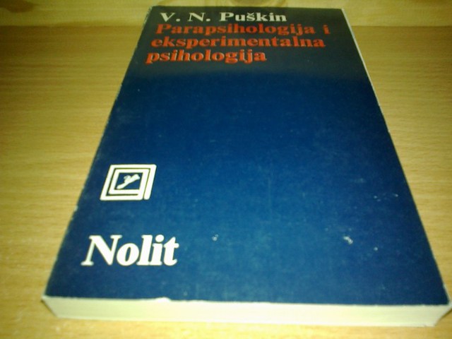 Parapsihologija i eksperimentalna psihologija ,novo ➡️