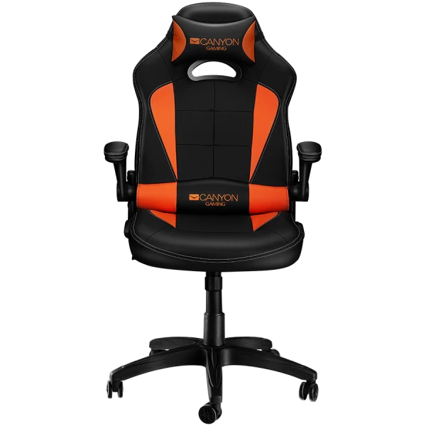 CANYON Vigil G?-2, Gaming chair, PU leather, Original and Reprocess foam, Wood Frame, Top gun mechanism, up and down armrest, Class 4 gas l