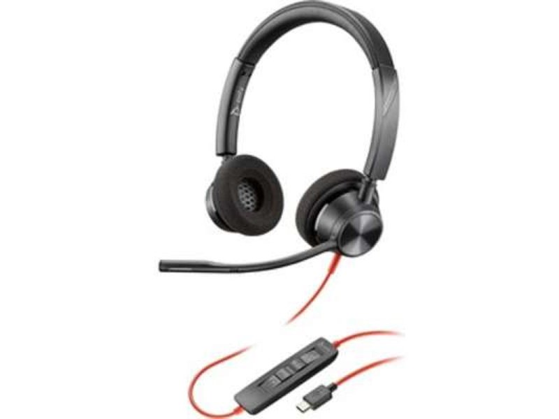 HP Poly Blackwire 3320 USB-C Slušalice, Crne (76J18AA)