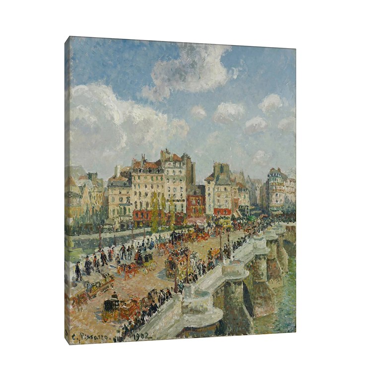 The Pont-Neuf, Camille Pissarro