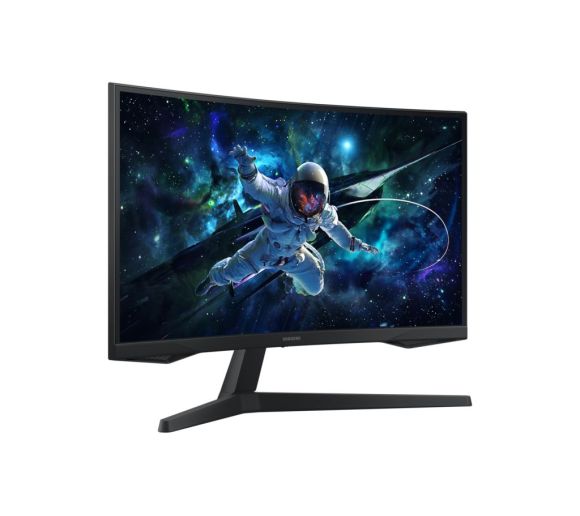 Samsung - Monitor SAMSUNG LS27CG552EUXEN 27"/VA,zakrivljen/2560x1440/165Hz/1ms MPRT/HDMI,DP/freesync/VESA/crna