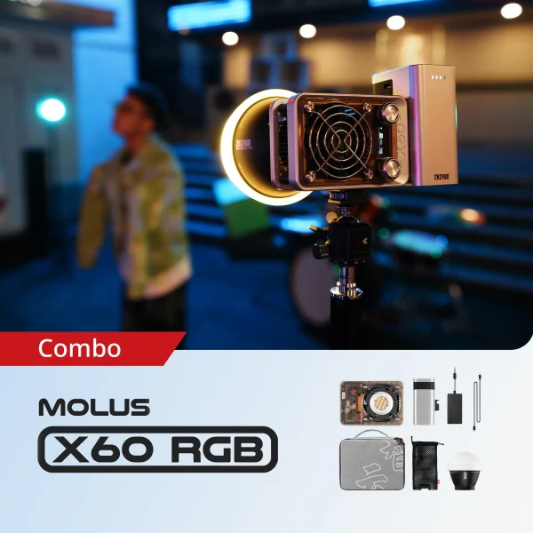 ZHIYUN LED Svetlo MOLUS X60 RGB Light COMBO