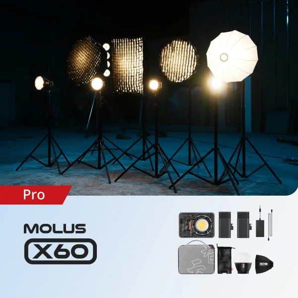 ZHIYUN LED Svetlo MOLUS X60 Light PRO