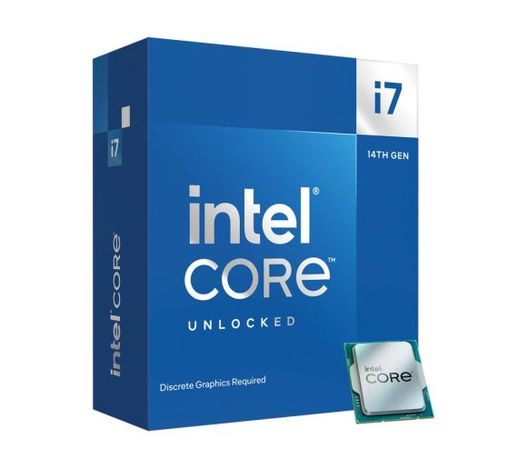 Intel - Procesor INTEL Core i7 i7-14700KF 20C/28T/3.4GHz/33MB/125W/LGA1700/BOX