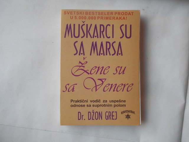 Muškarci su sa Marsa,žene su sa Venere, Džon Grej